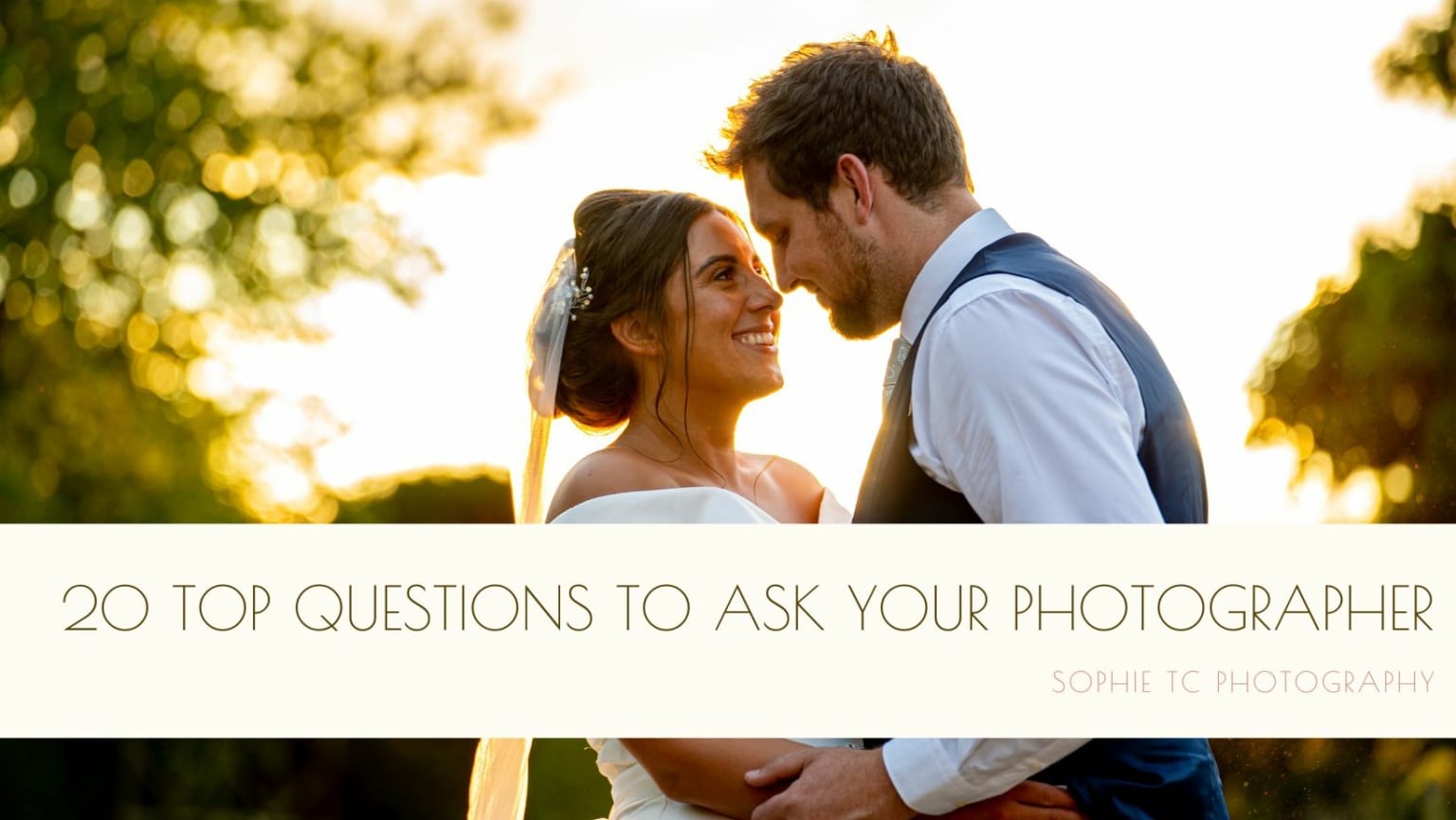20 Top Questions to ask your Photographer
